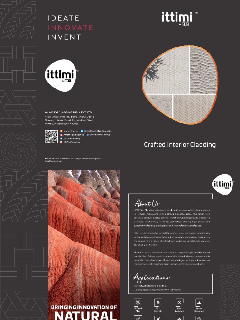 Ittimi Crafted Interior Cladding.852d988e1be9a4072945 PDF | PDF