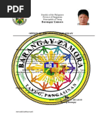 Barangay Certification Forms | PDF | Philippines