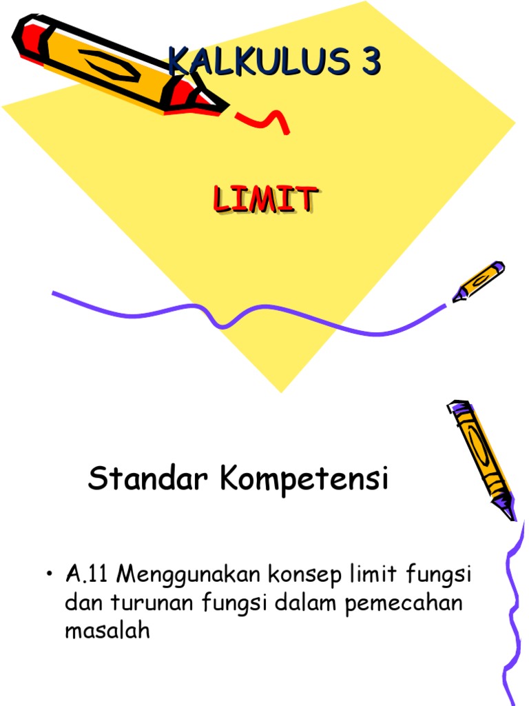 Limit Kalkulus 3B | PDF
