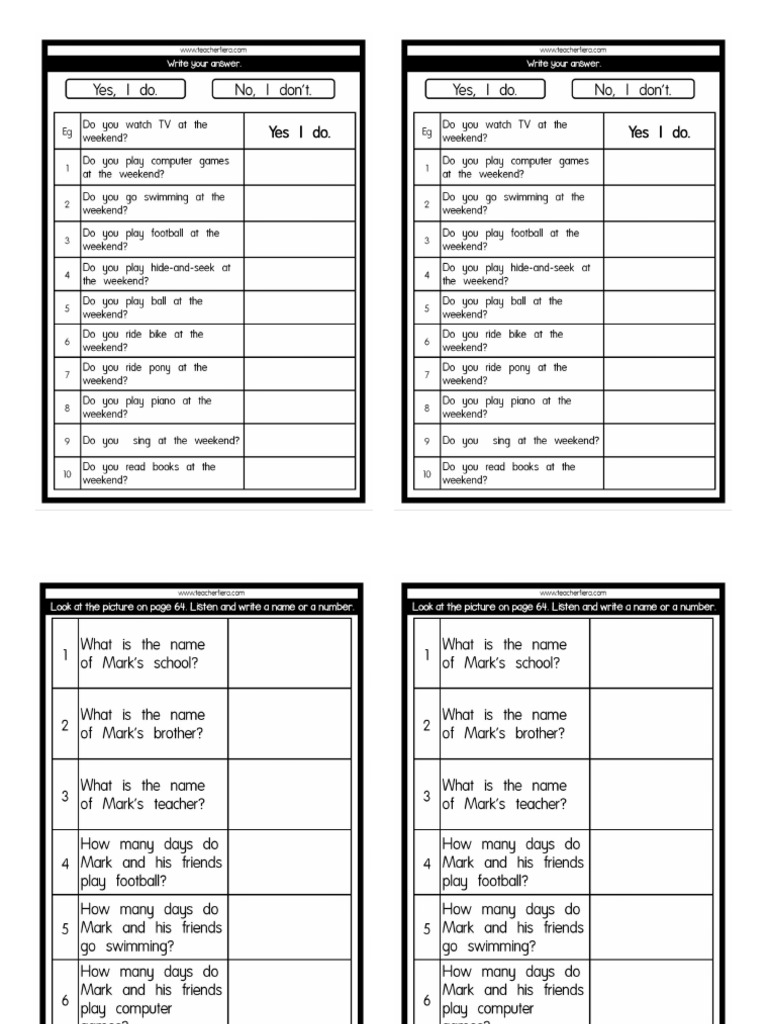 Unit 5 Worksheet | PDF