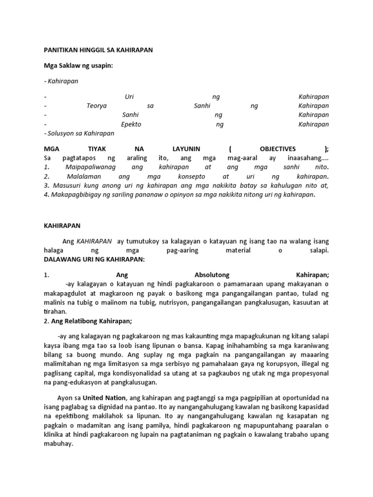 Soslit Module 3 | PDF