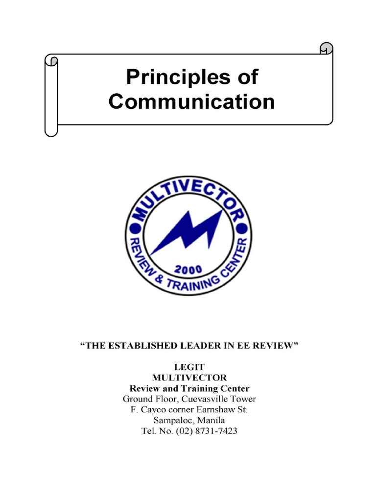 16 Principles of Communication | PDF