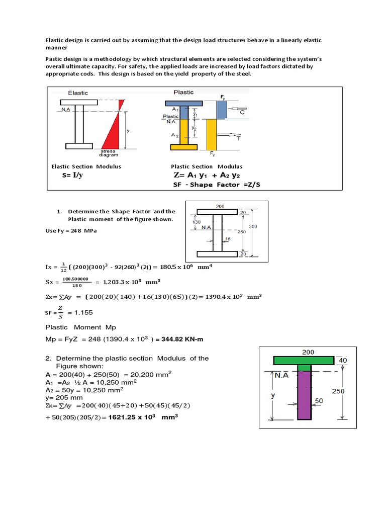 Plastic Design Prob PDF | PDF