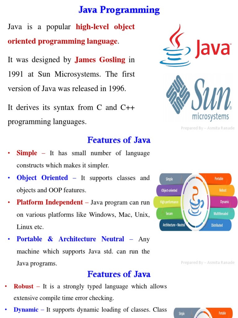 Java Notes1 PDF | PDF Java Notes1 PDF | PDF