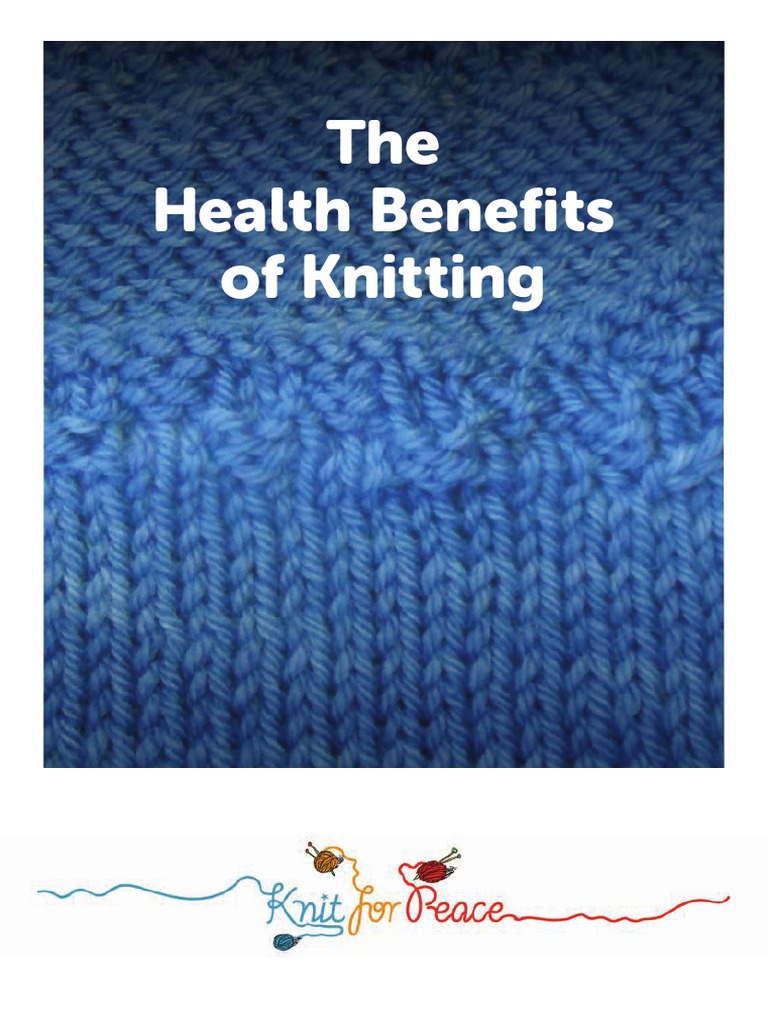 Health Benefits of Knitting PDF | PDF