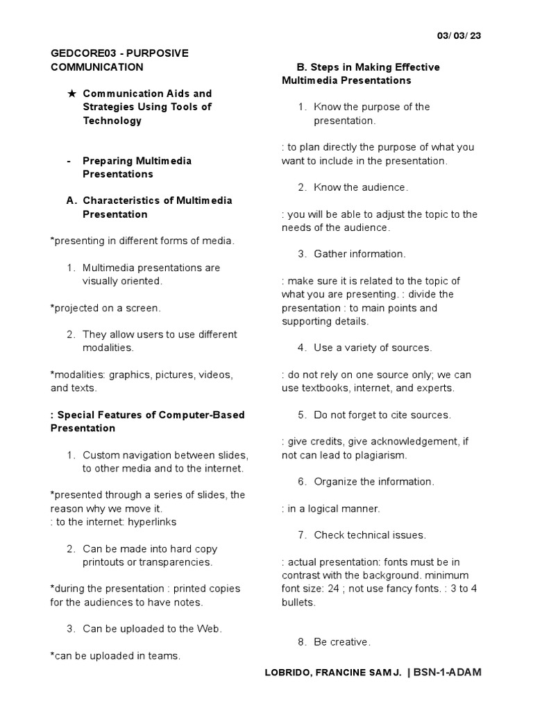 Purcom Mid 1 PDF | PDF