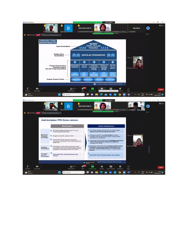 Kuliah Umum Dirjen GTK | PDF