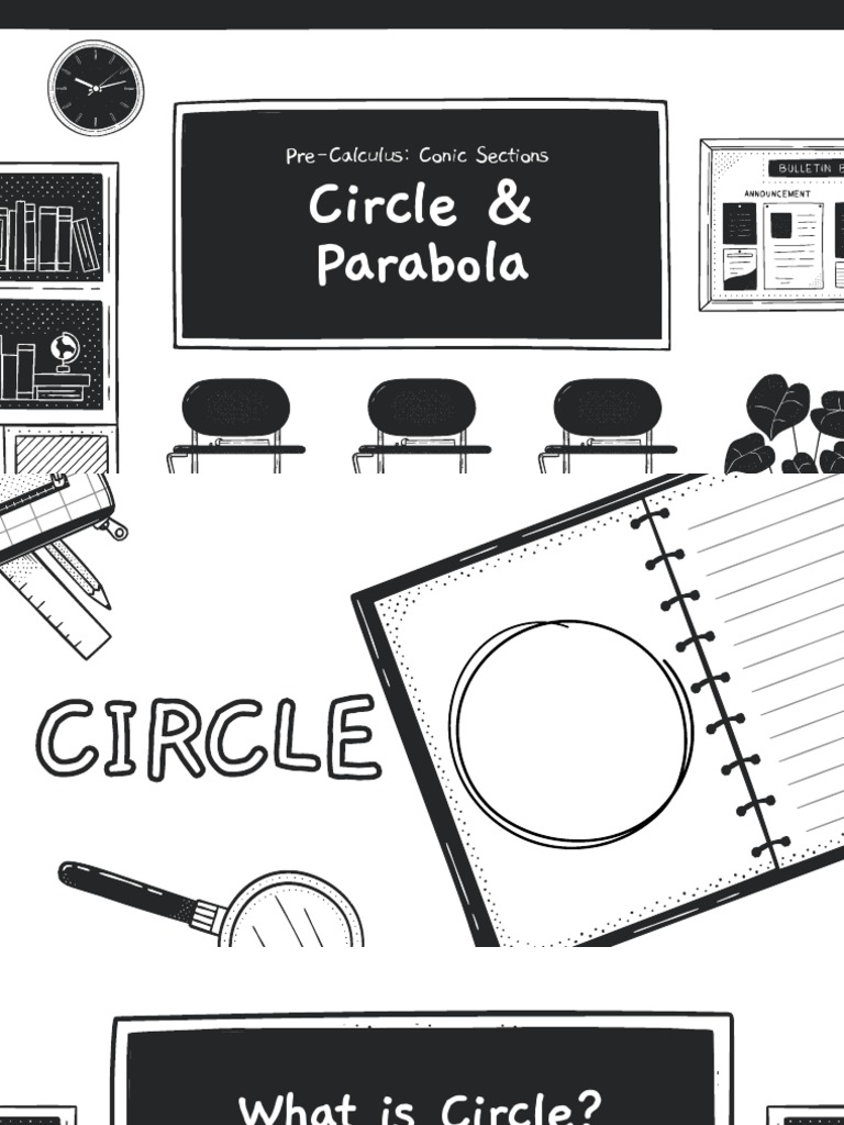 Circle & Parabola: Conic Sections Guide | PDF