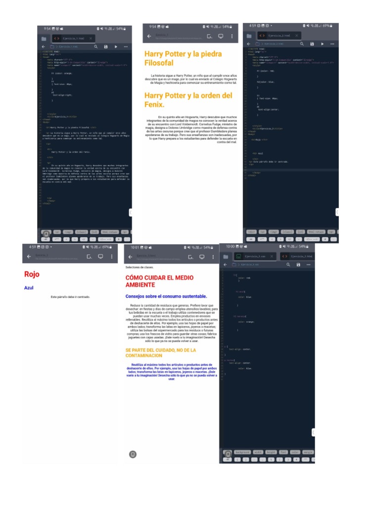 Ejercicios HTML y CSS | PDF Ejercicios HTML y CSS | PDF