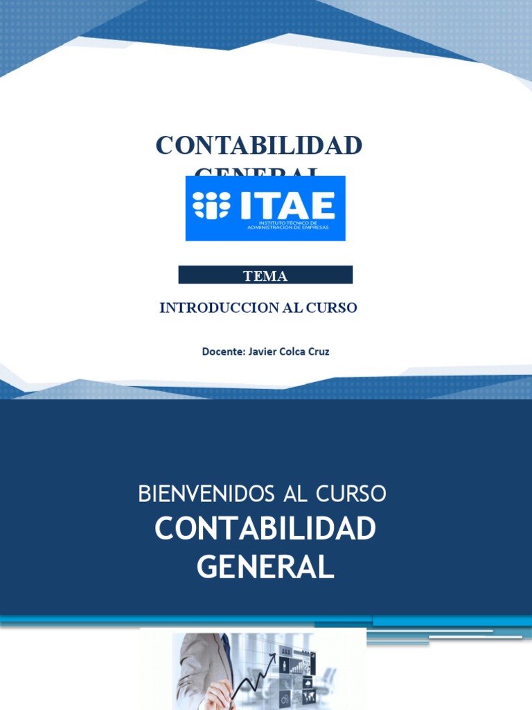 Curso de Contabilidad General | PDF