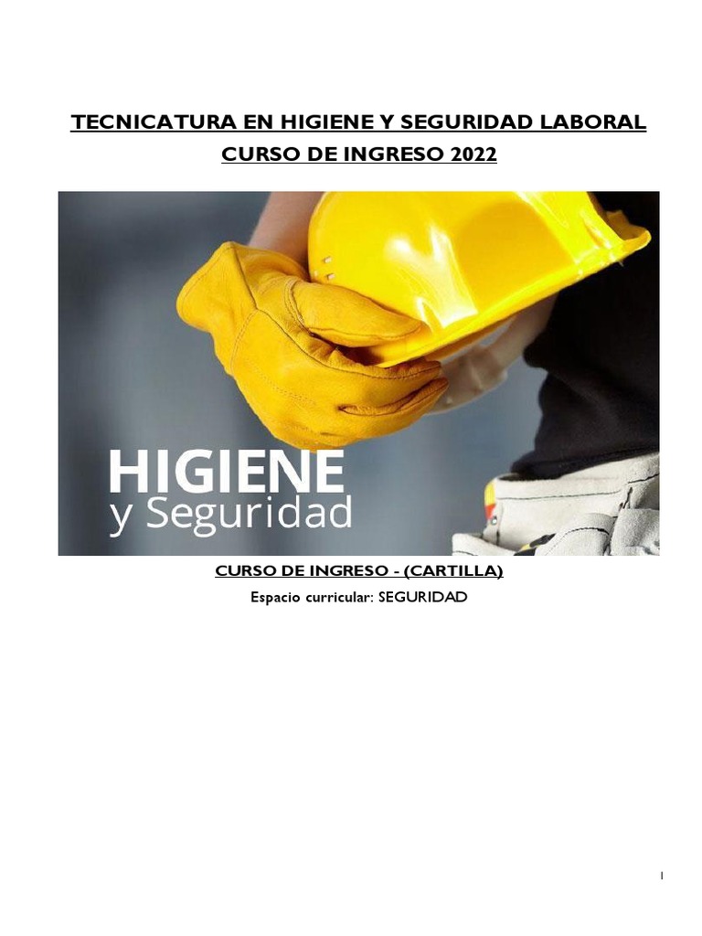 Cartilla Syh PDF | Descargar gratis PDF | Seguridad y salud ocupacional ...