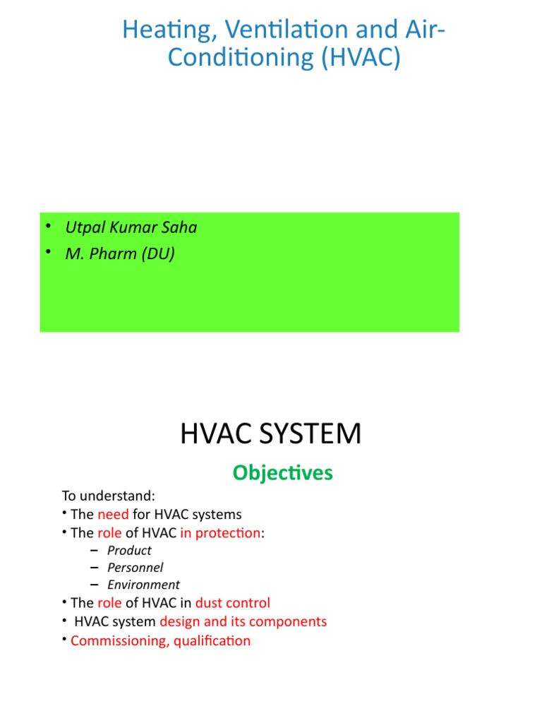 2.HVAC System | PDF