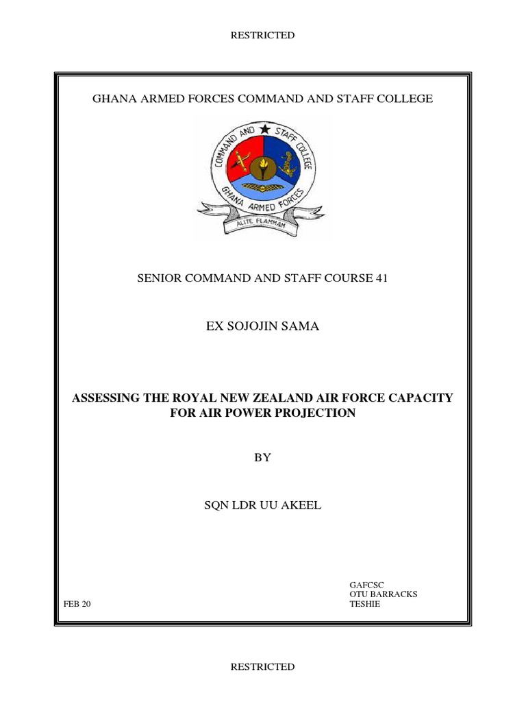 Royal New Zealand Air Force PDF | PDF