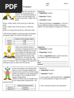Sponge Bob Controls and Variables Answer Key | PDF | Hypothesis ...