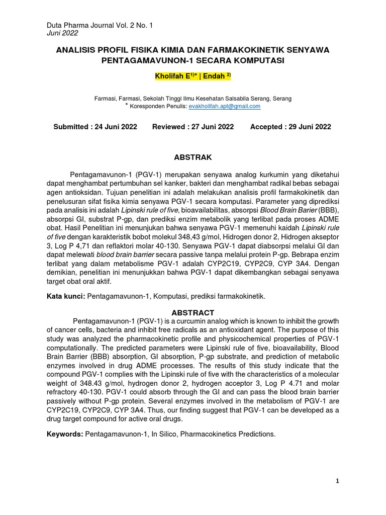 S4-Analisis Adme | PDF