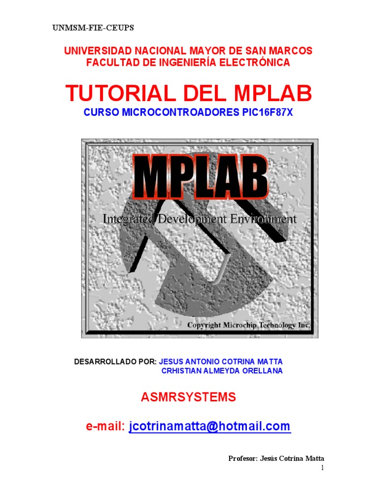 Tutorial Del Mplab v. 5.20 PDF | PDF