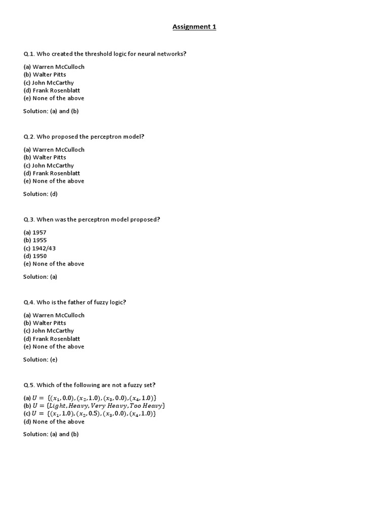 Nptel Solution 1-12 PDF | PDF