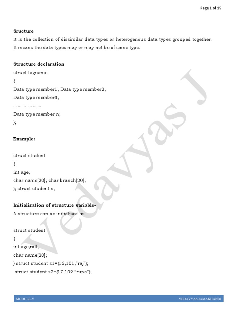 structures and pointers.pdf | PDF