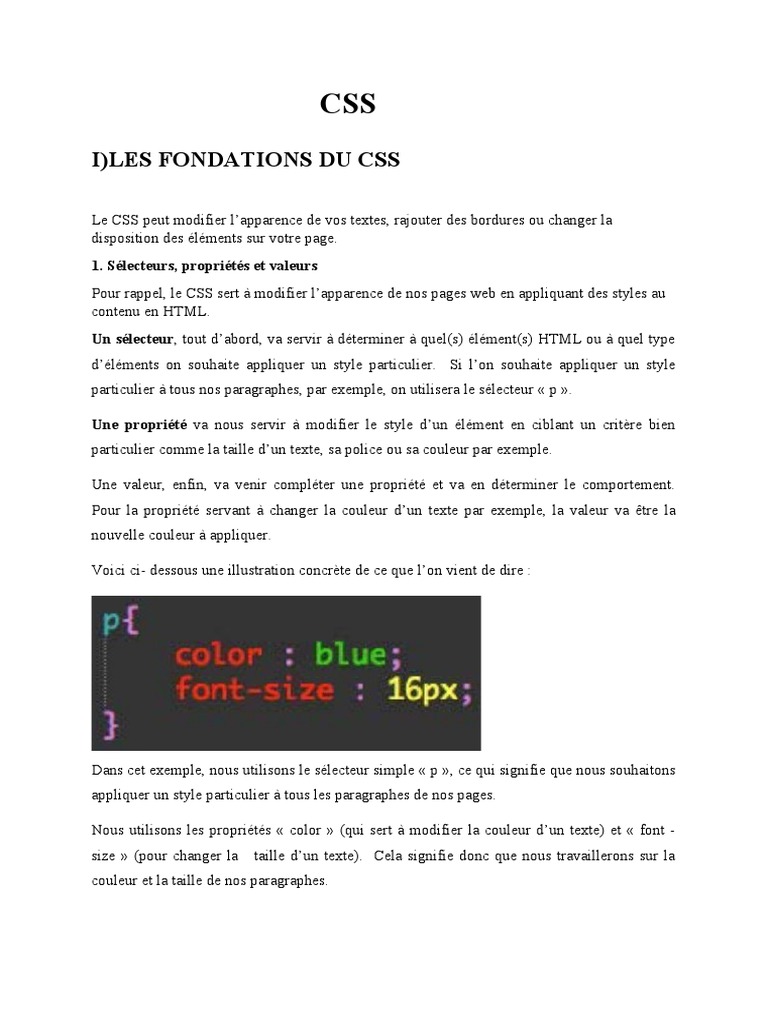 2 Css | PDF | Élément HTML | Html