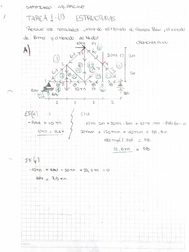 Tarea 3 Estruc Santiago Calpanchay PDF | PDF