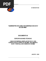 Info - Iec60840 en Español | PDF | Aislador (Electricidad) | Comisión Electrotécnica Internacional