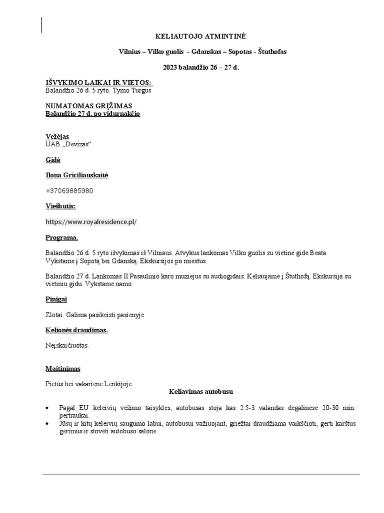 Atmintine Gdanskas | PDF