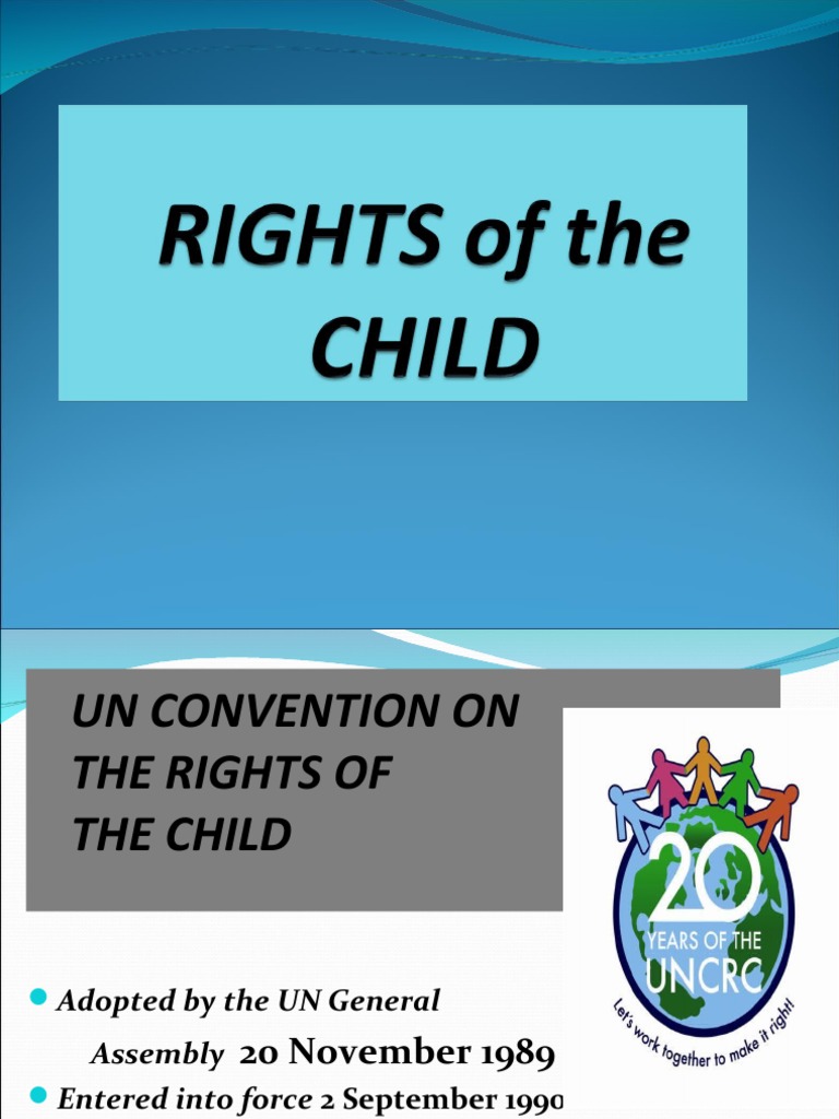 1-RIGHTS-OF-THE-CHILD.ppt | PDF
