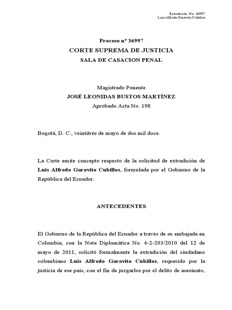 Caso Garavito | PDF