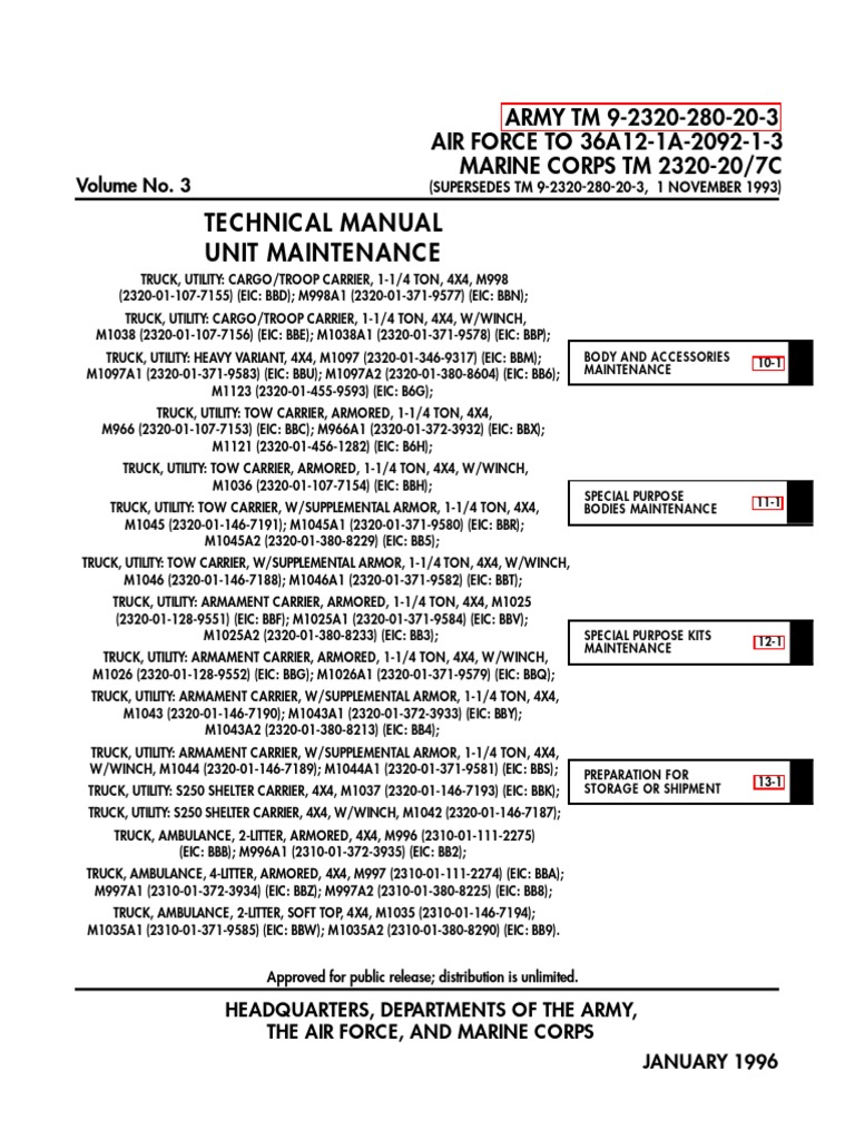 TM 9 2320 280 20 3 PDF | PDF