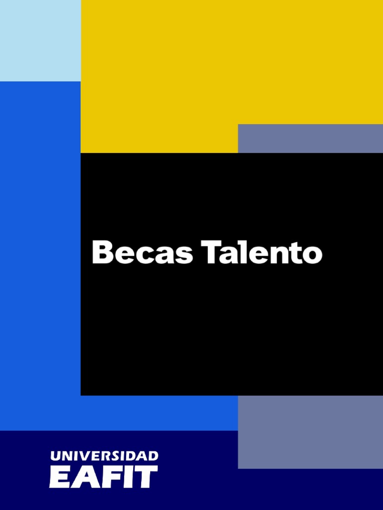Guía Becas Talento EAFIT PDF | PDF