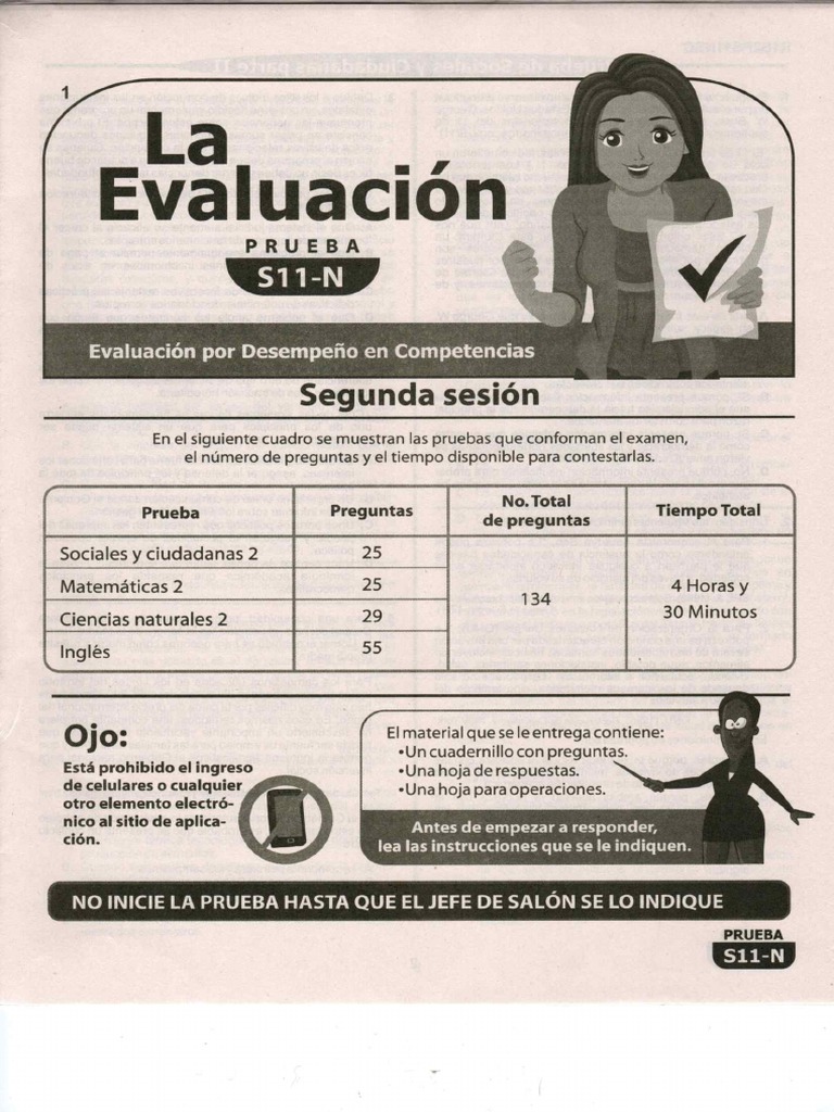 Simulacro S11-N Segunda Sesión | PDF