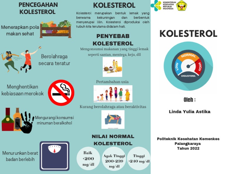 Leaflet Kolesterol | PDF