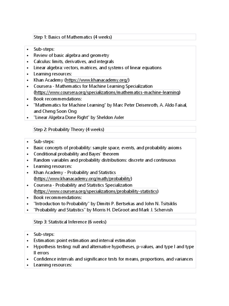 Roadmap To Study Statistics PDF | PDF