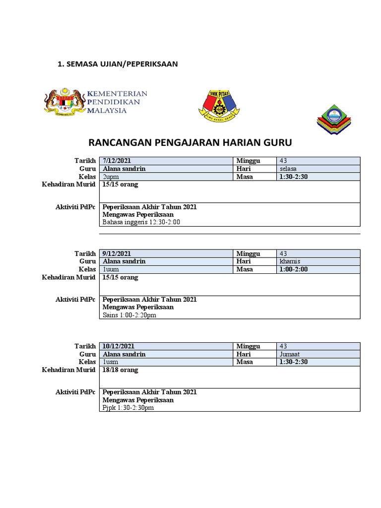 RPH Muzik (Exam) | PDF