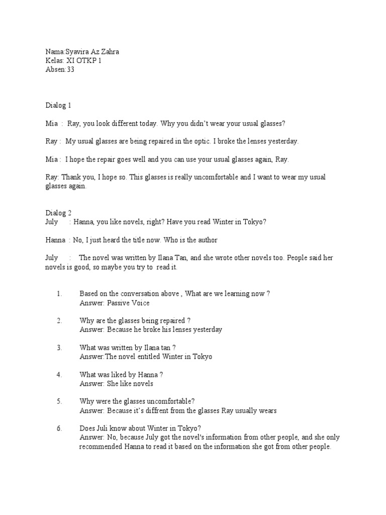 XI OTKP 1 - Bahasa Inggris | PDF