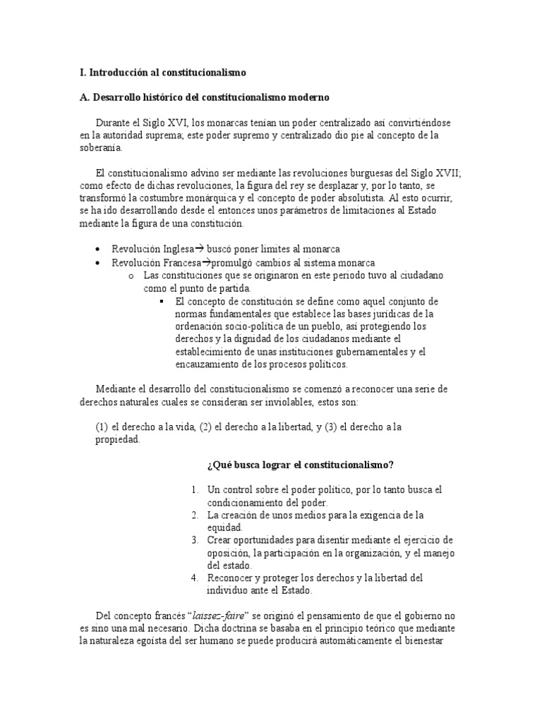 Repaso Consti 1 Gorrin | PDF