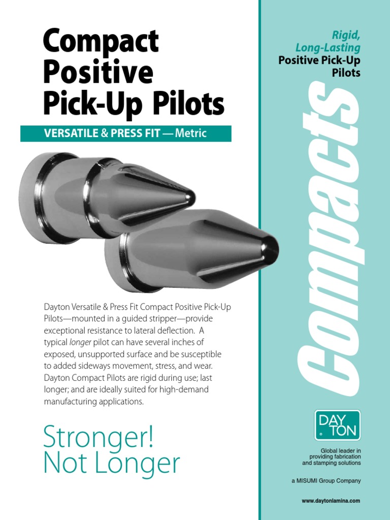 927 Versatile PressFit Compact Pilots PDF | PDF