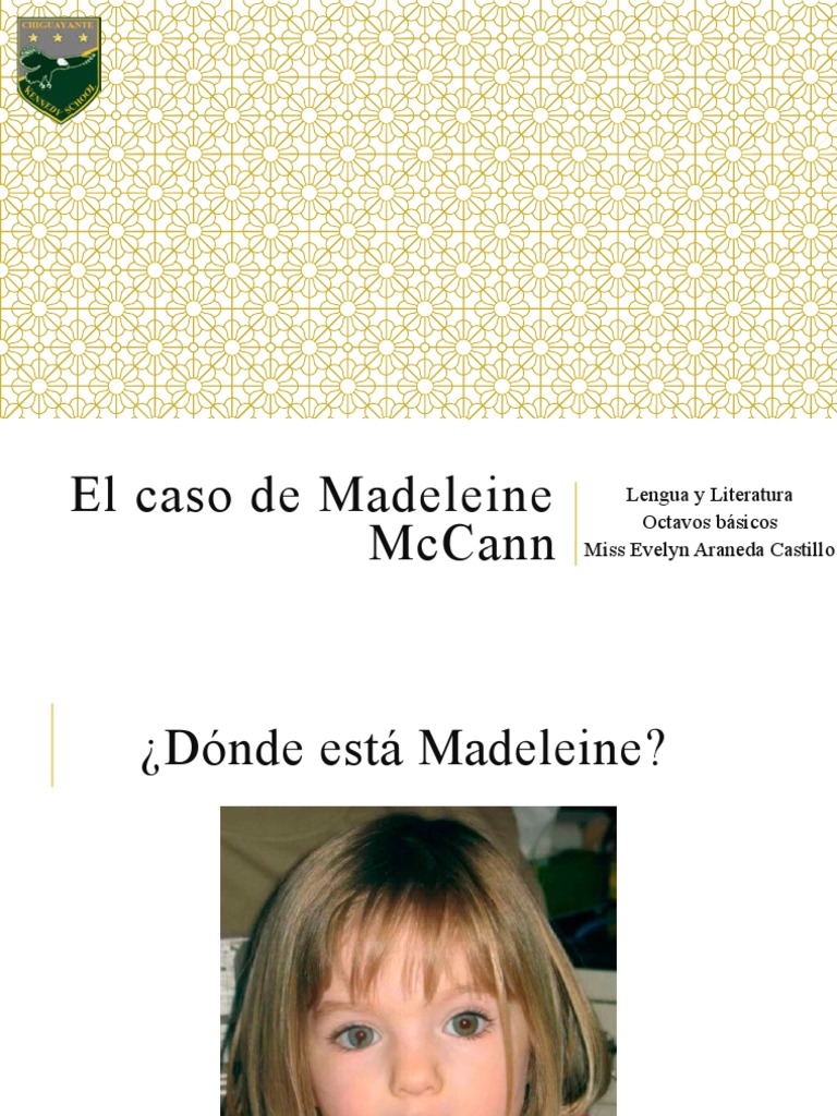 Análisis de Un Texto Informativo Madeleine McCann | PDF