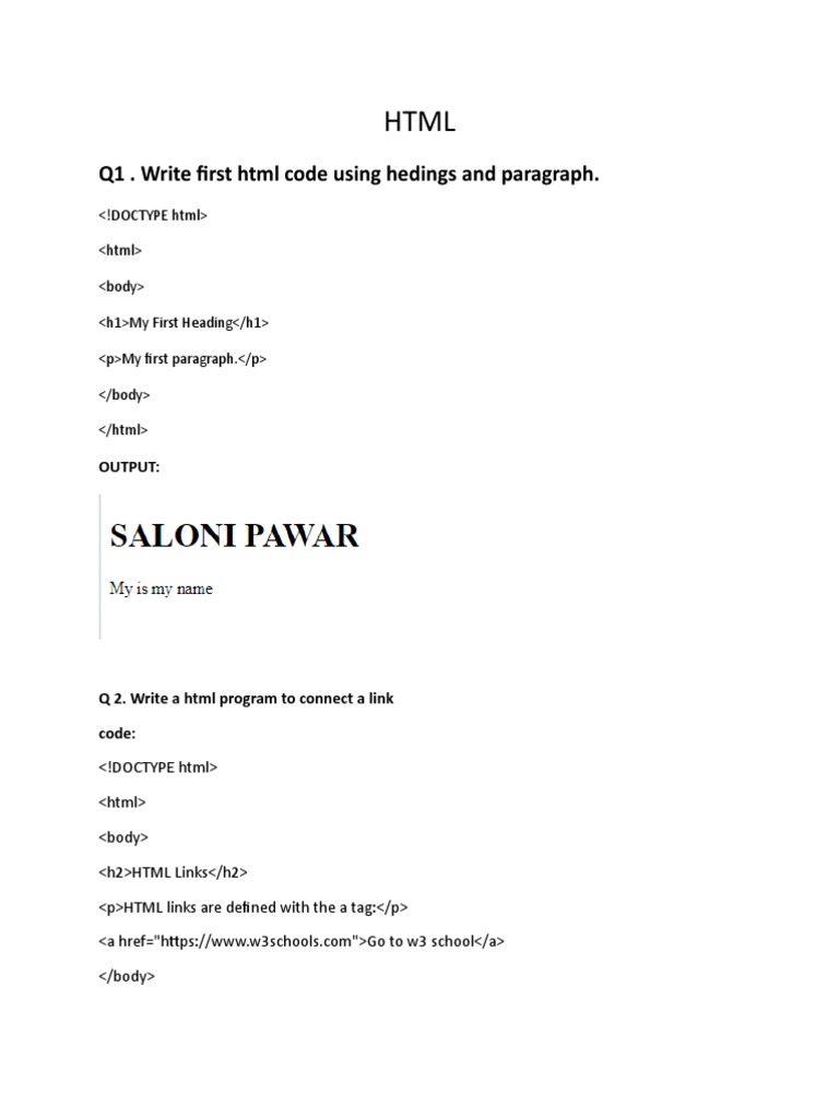 HTML and Css Manual | PDF | Html | Html Element HTML and Css Manual | PDF | Html | Html Element