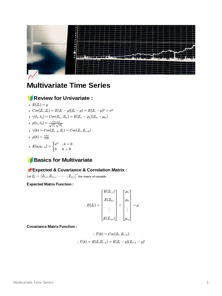 Multivariate Time Series Pdf