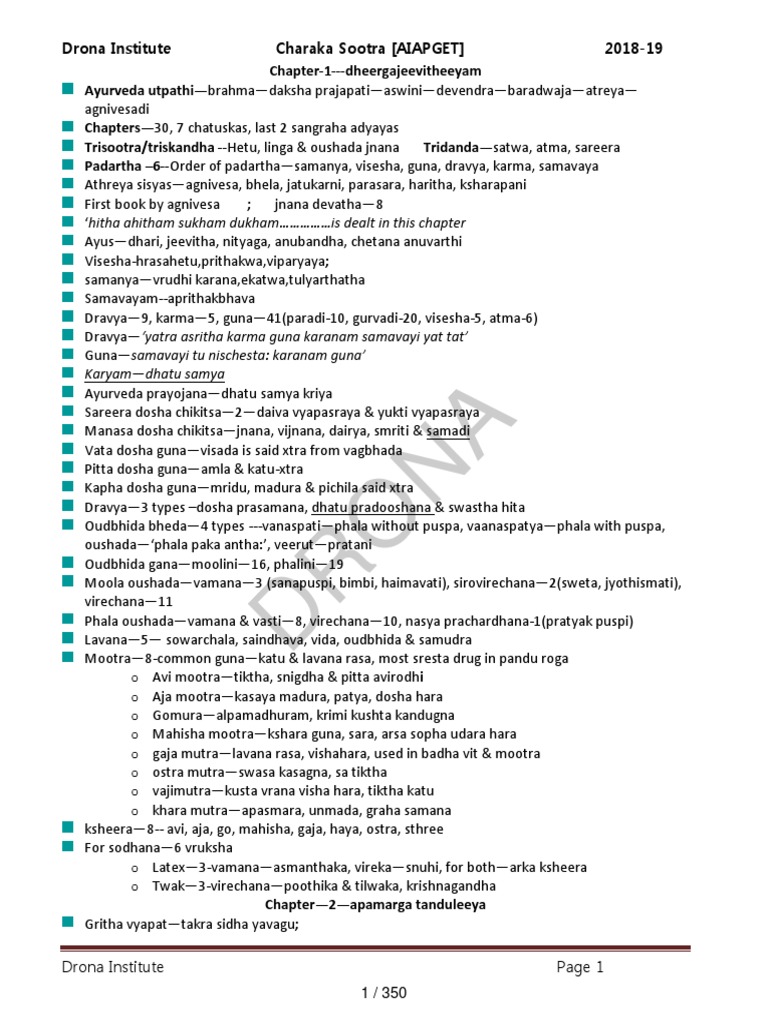 Drona Aiapget Notes PDF | PDF