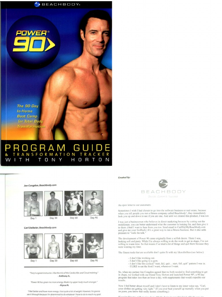Power 90 Program Guide | PDF