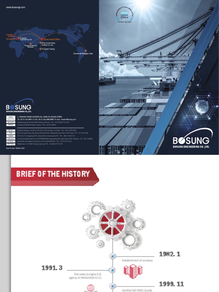 Bosung Brochure | PDF | Piston | Pump