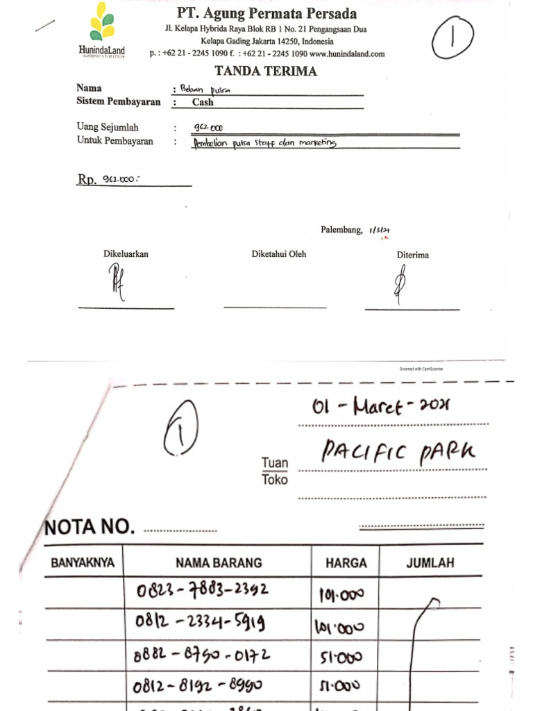 Nota PP Maret PDF | PDF