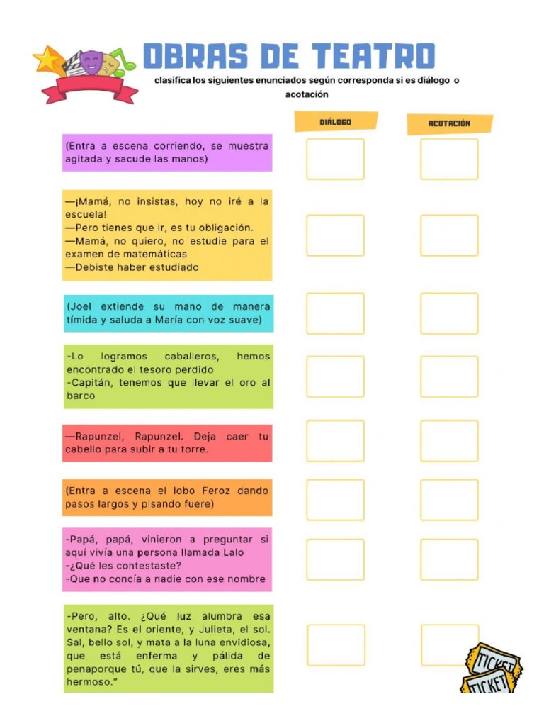 Obra de Teatro | PDF