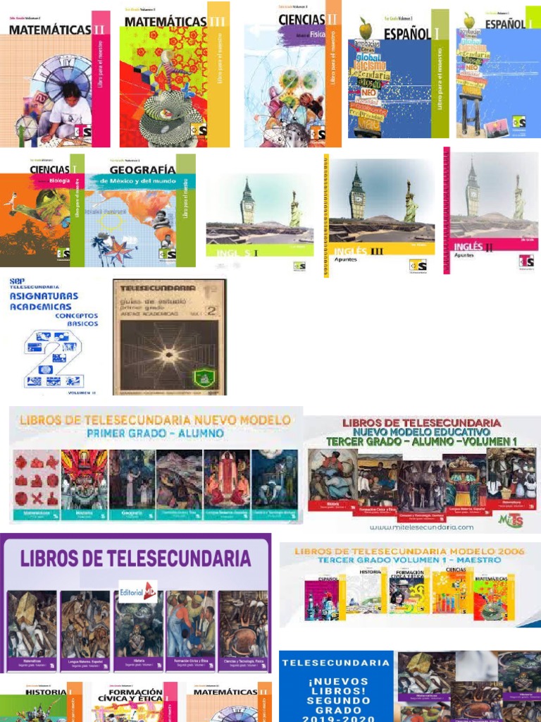 Libros de Telesecundaria | PDF