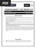 Fiitjee Phase Test Paper | PDF | Ion | Circle