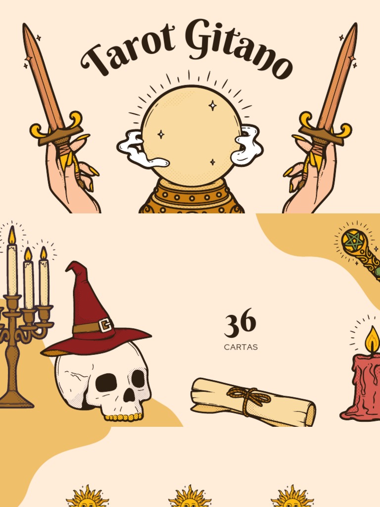 Tarot Gitano: 36 Cartas y Significados | PDF | Tarot | Pueblo romaní