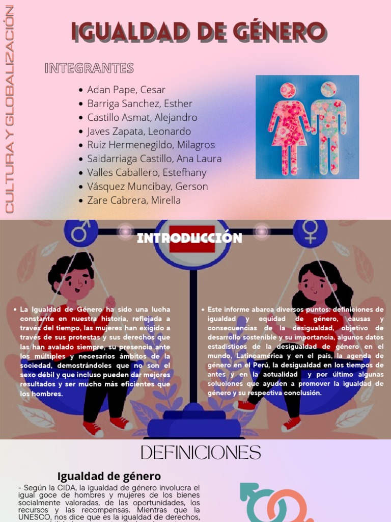 Igualdad de Género | PDF