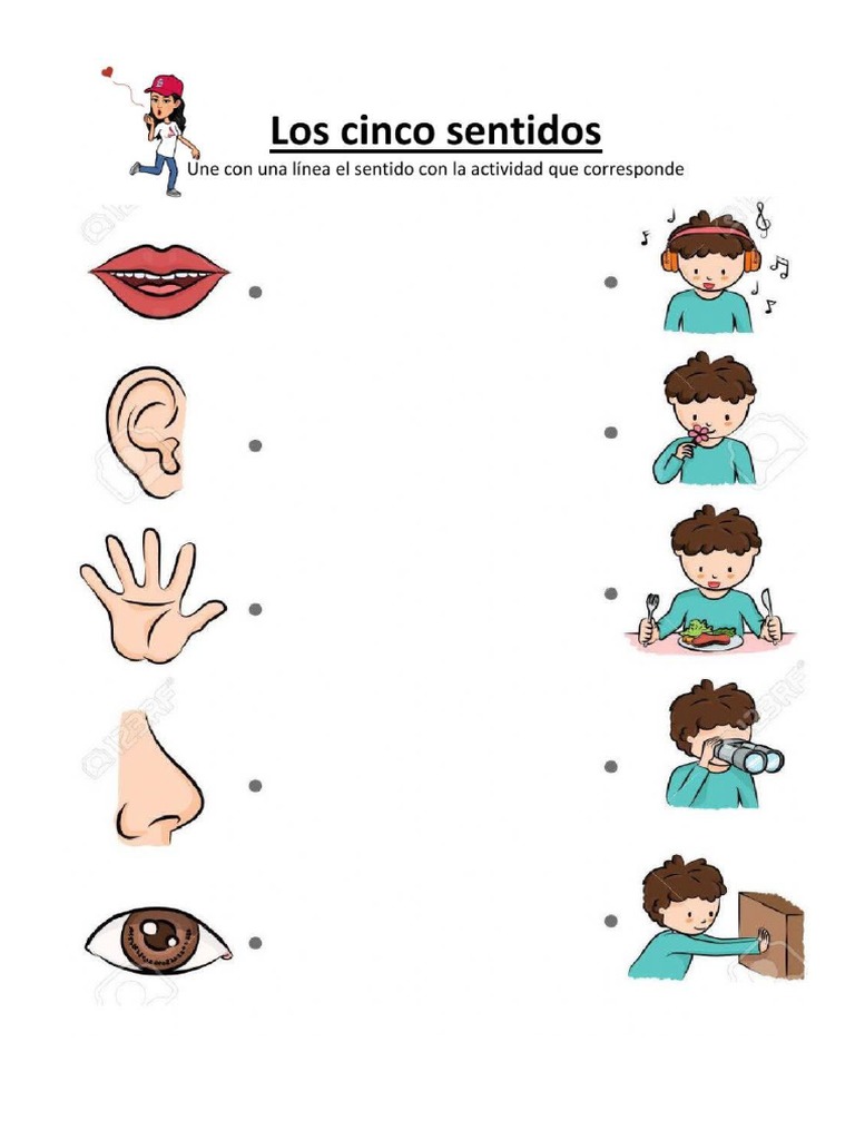 Ficha Utilizamos Nuestros Sentidos para Descubrir Las Cosas | PDF